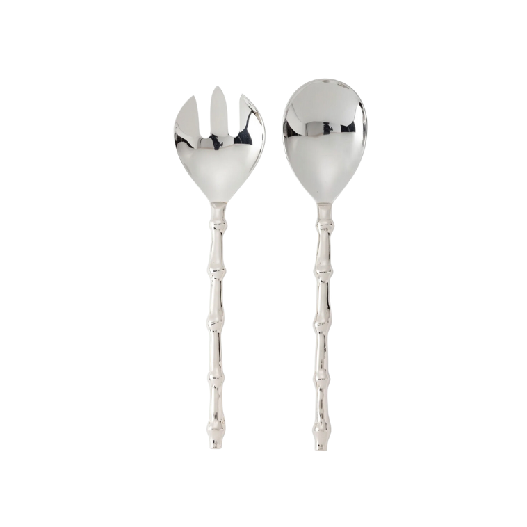 Bamboo Metal Serve Set – Baker Tatum