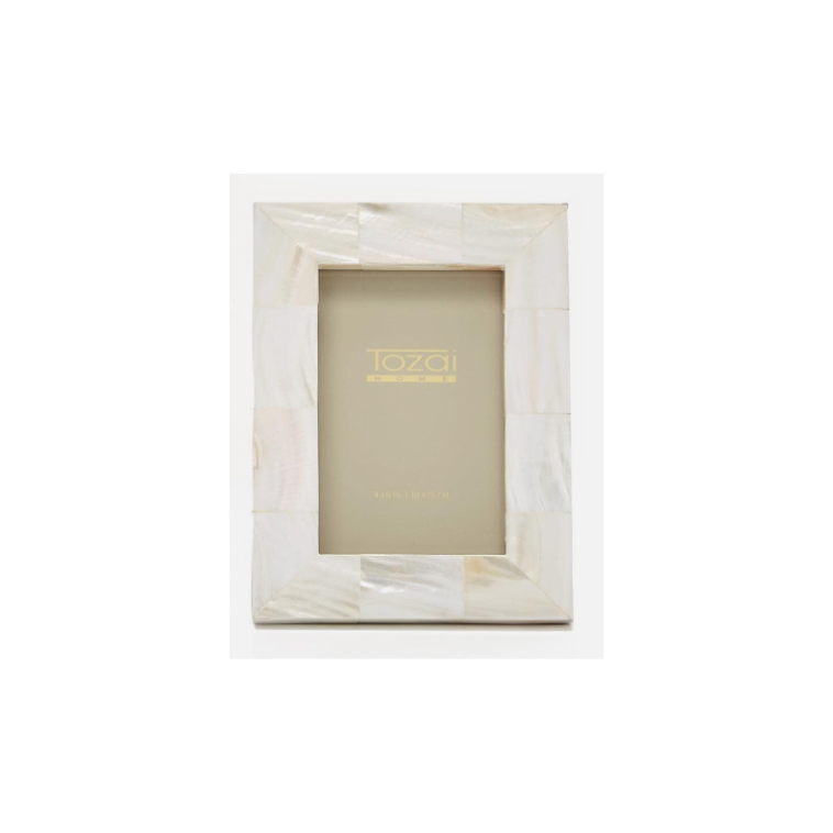 Mother of Pearl Frame 4 x 6 – Baker Tatum