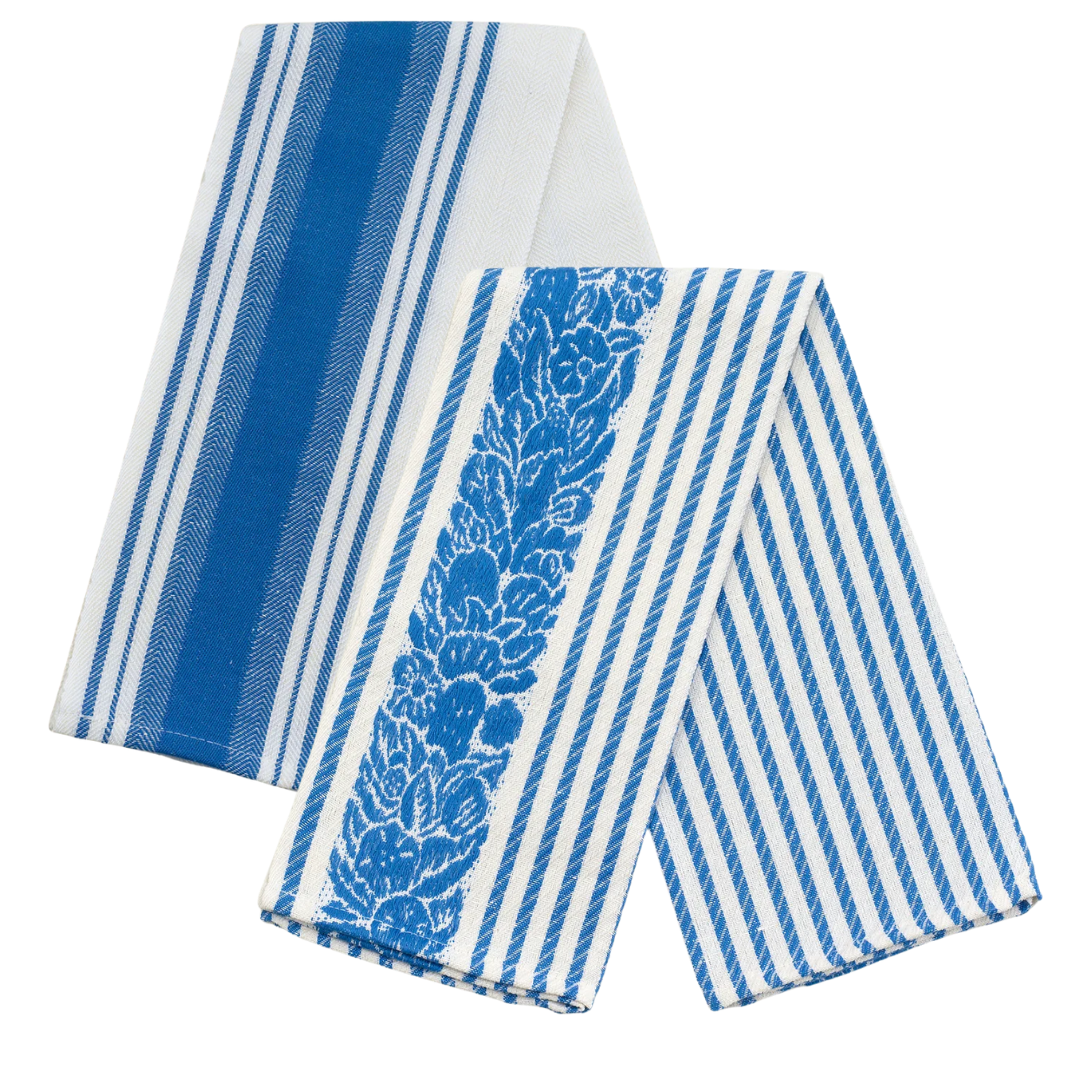 Busatti - Kitchen Towel Set - Royal Blue – Baker Tatum