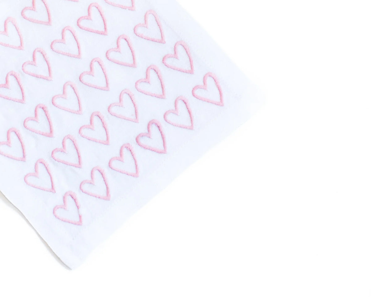 Haute Home - Pink Heart Outline Coaster Set – Baker Tatum