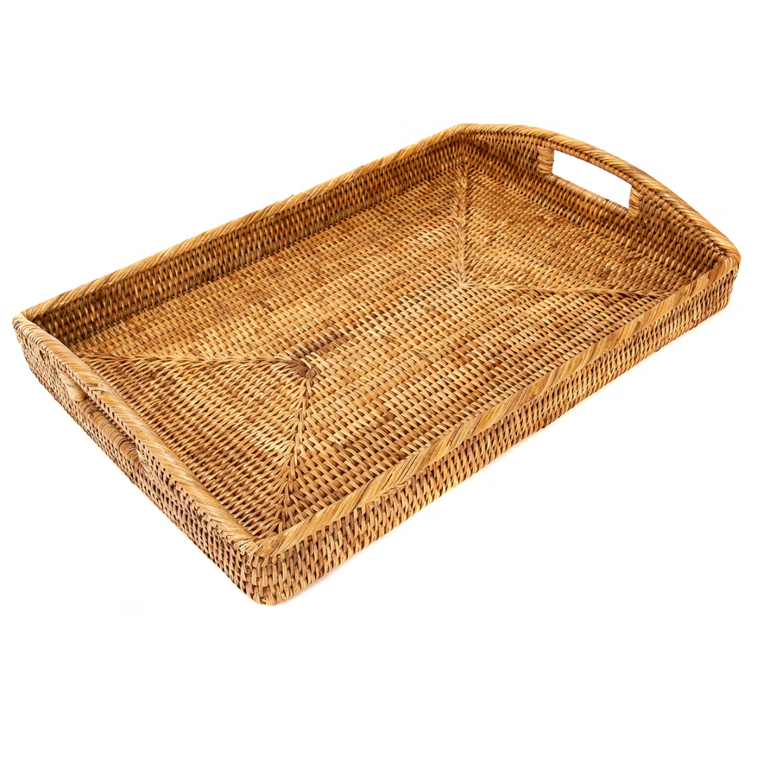 Rectangular Rattan Tray – Baker Tatum