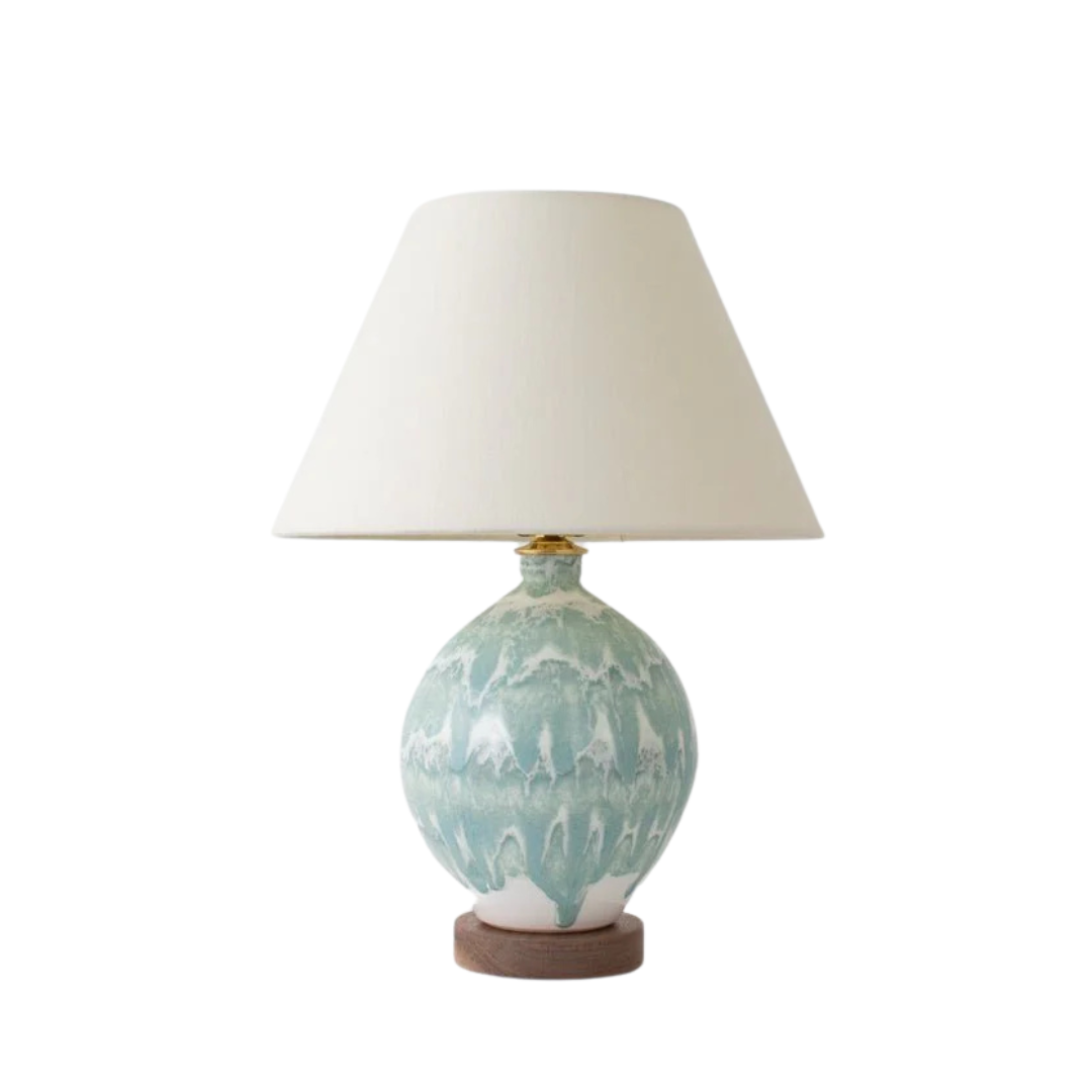 Paul Schneider - Maypearl Drip Banded Table Lamp – Baker Tatum