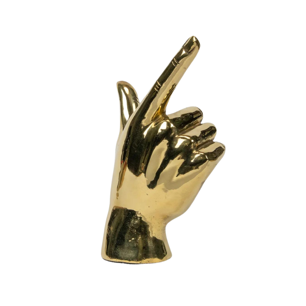 Texas Tech Guns Up Brass Hand – Baker Tatum